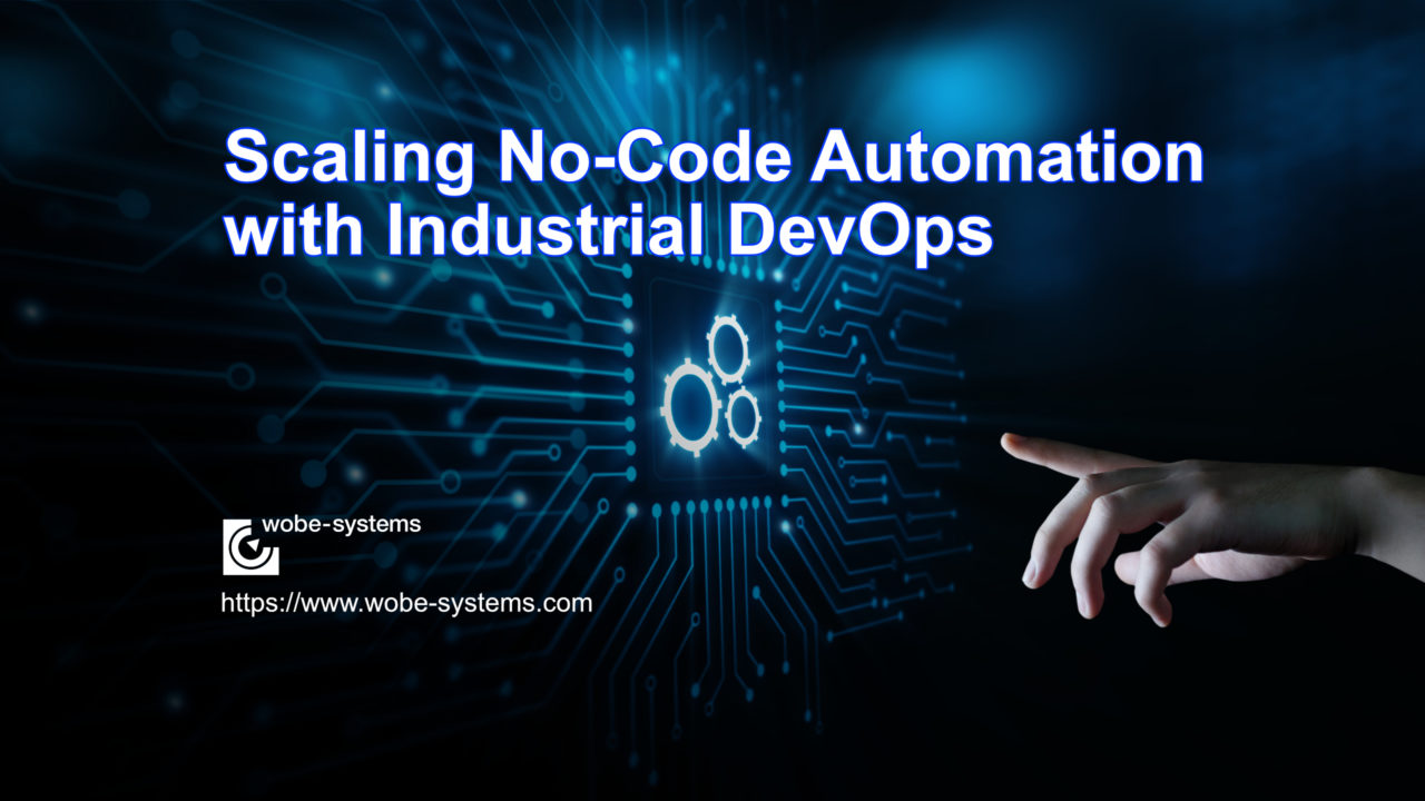 Scaling No-Code Automation of Processes with Industrial DevOps