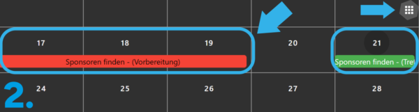Pushbox: Die Übersicht wichtiger Zahlen in Projekten!